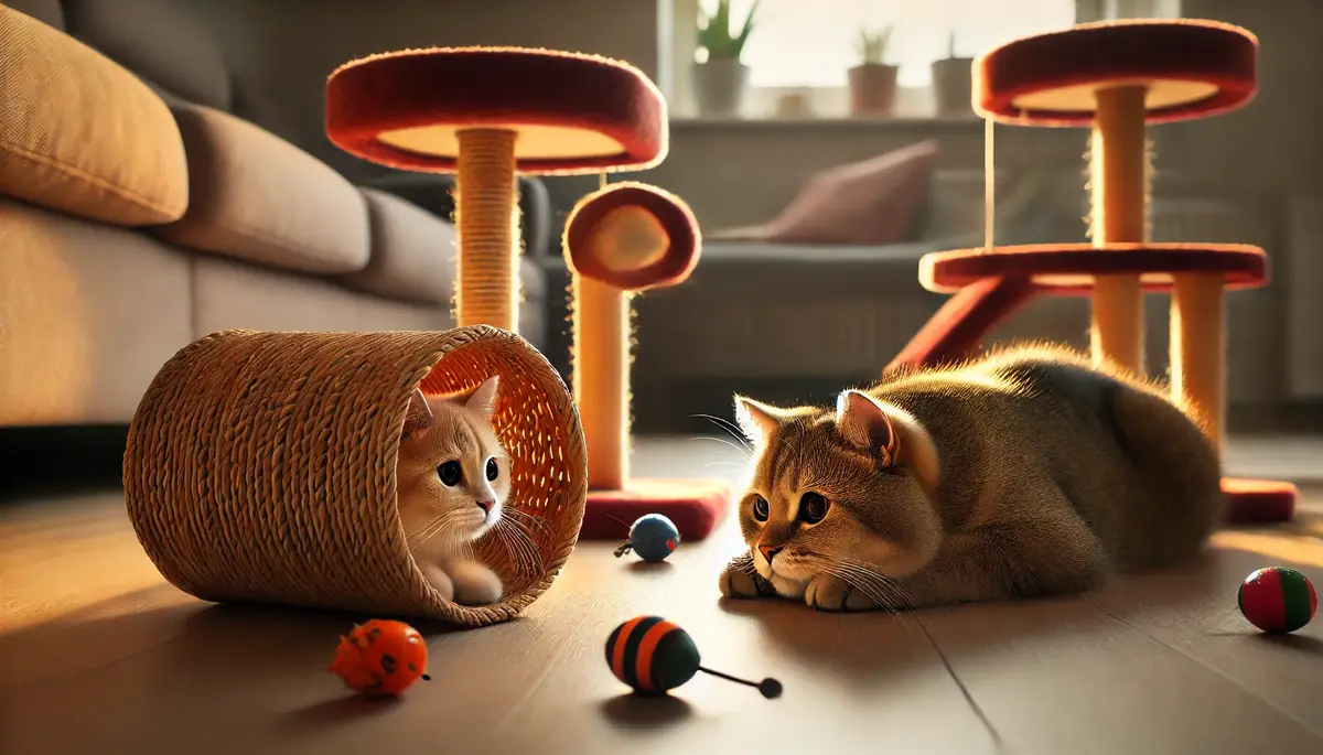 Hoe moedig je een luie kat aan om meer te spelen? - Pets Gifts